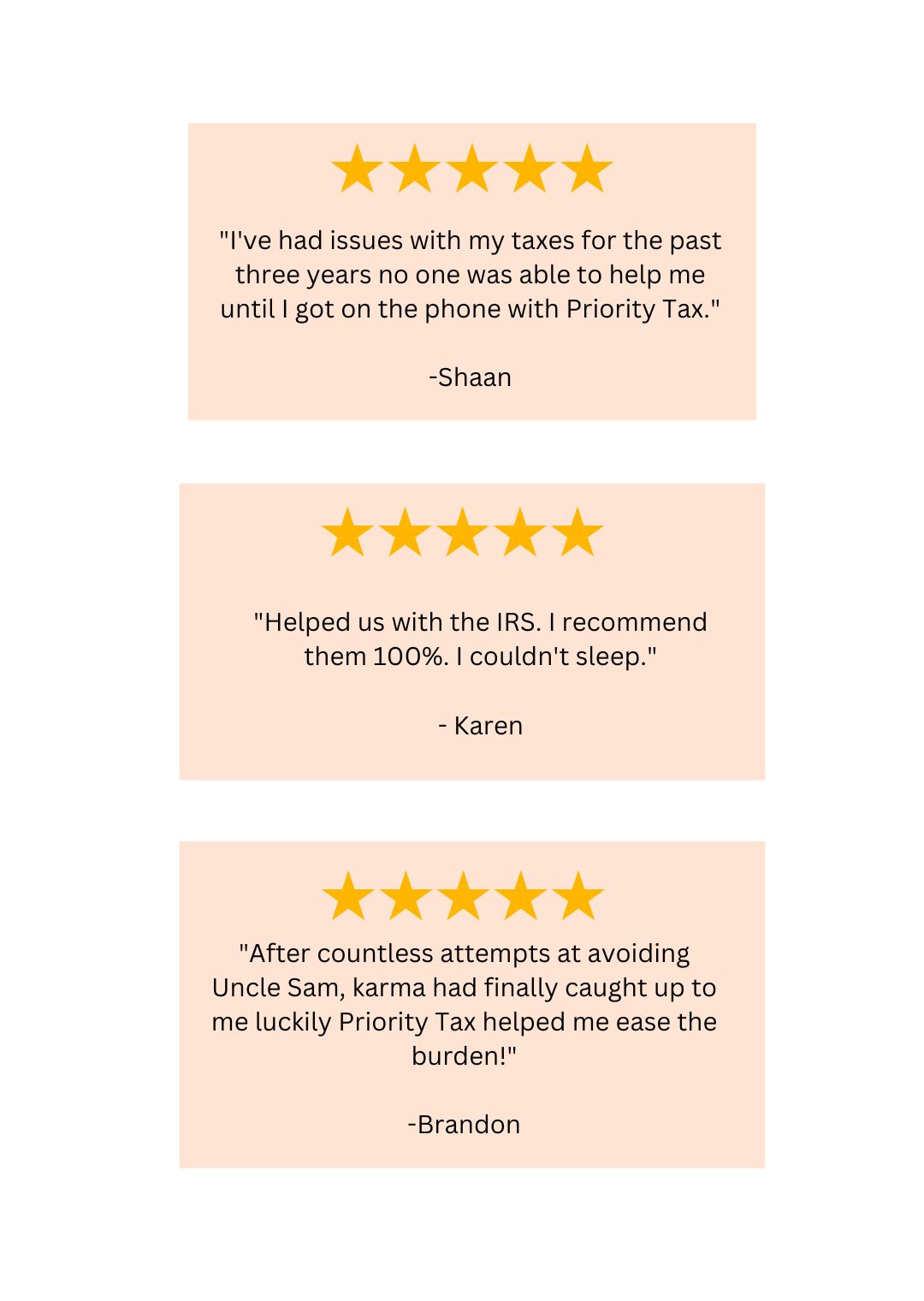 Priority Tax Relief - Tax Relief Services